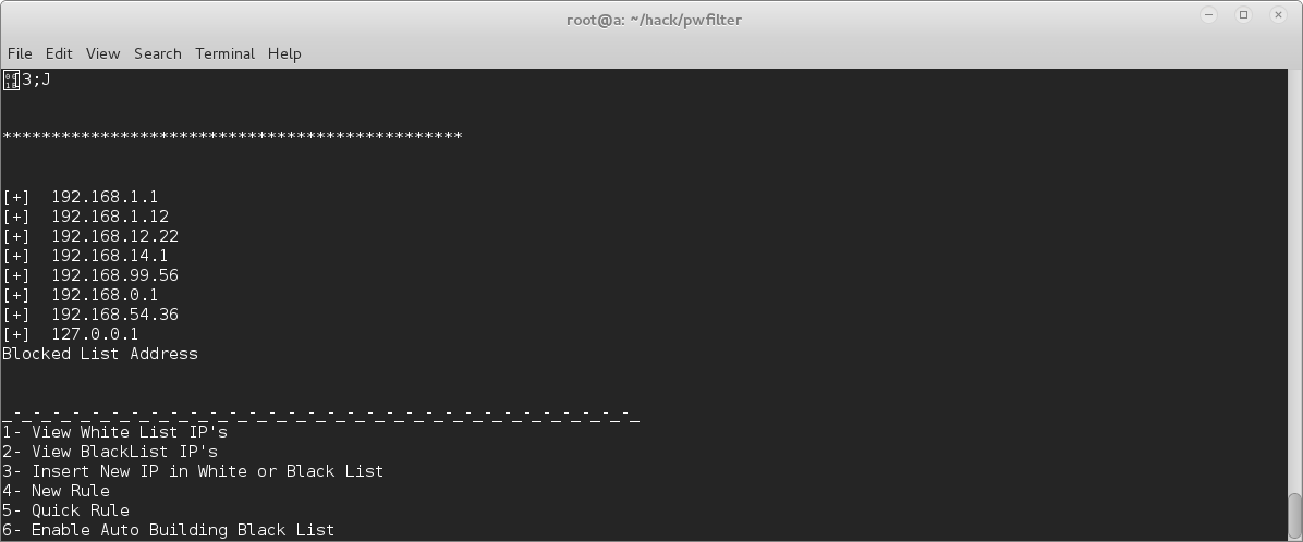 GitHub - PowerInfoSSL/easyIPTable: New Interface for easy Manage IPTable in Linux Distro's