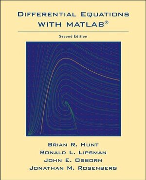 دانلود کتاب آموزش متلب Differential Equations With MATLAB-2nd Edition