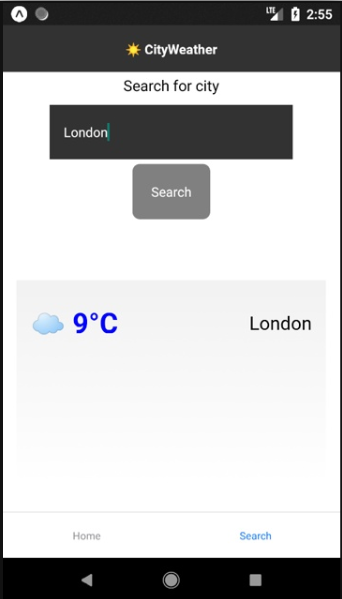 GitHub - milad-afkhami/weather-report-app: A simpler mobile version of ...