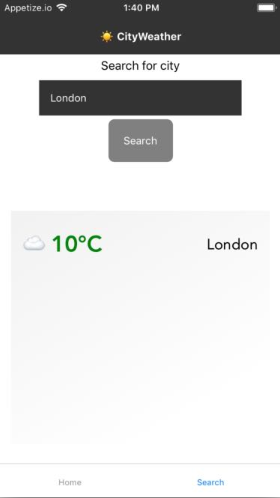 GitHub - milad-afkhami/weather-report-app: A simpler mobile version of ...